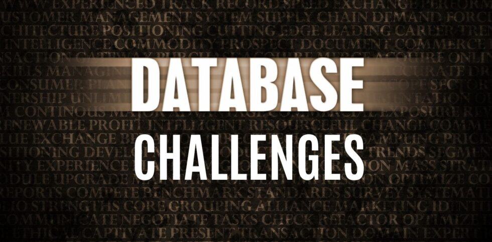 Top 5 Database Challenges and Their Solutions